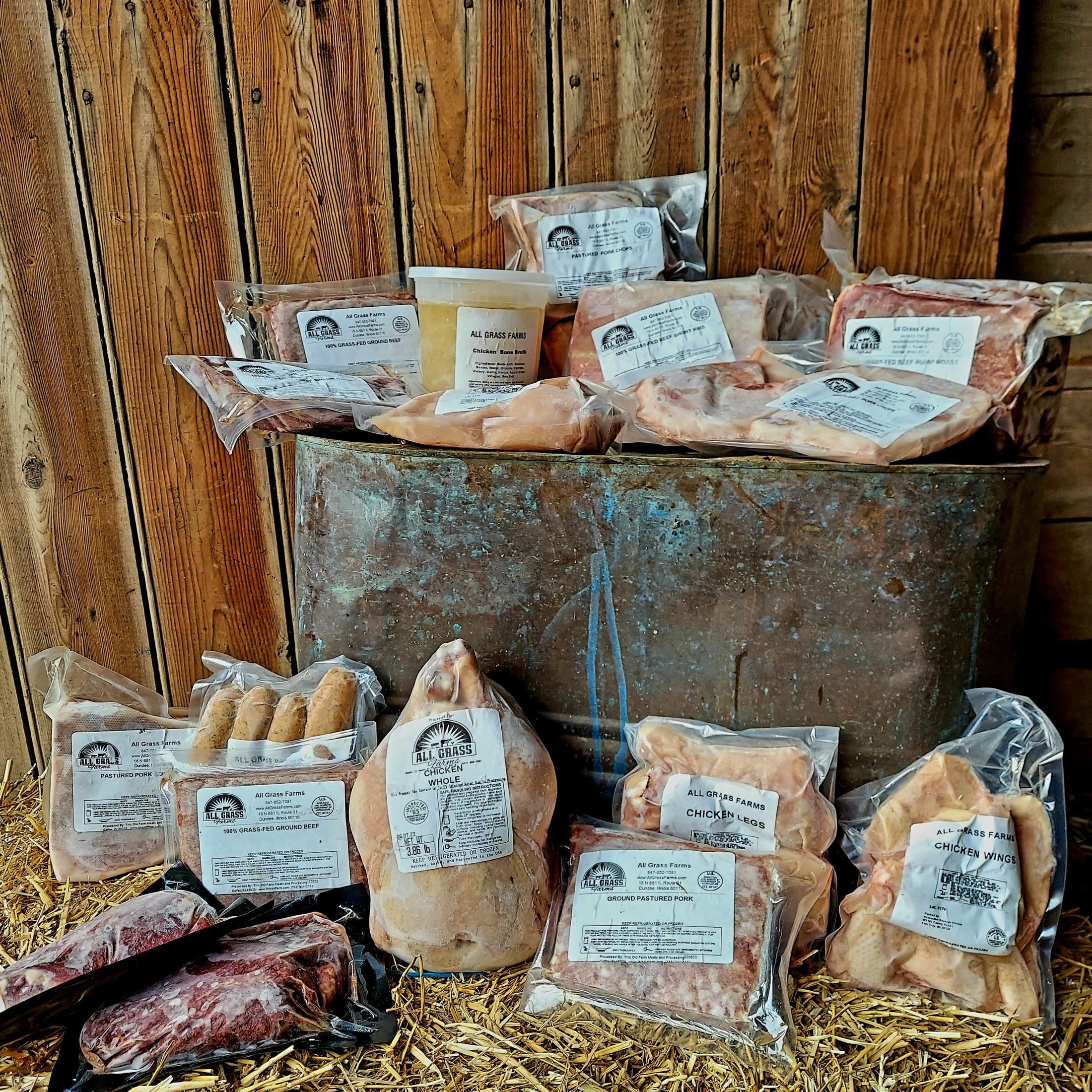 25 lb Farm Variety Pack – All Grass Farms